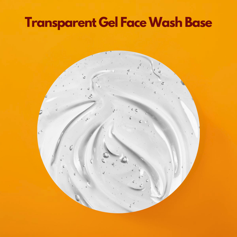 Transparent Gel Face Wash Base for Skincare – Cosmesi Global